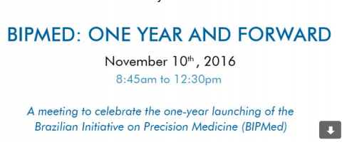 INVITATION BIPMED: ONE YEAR AND FORWARD – CCES Unicamp